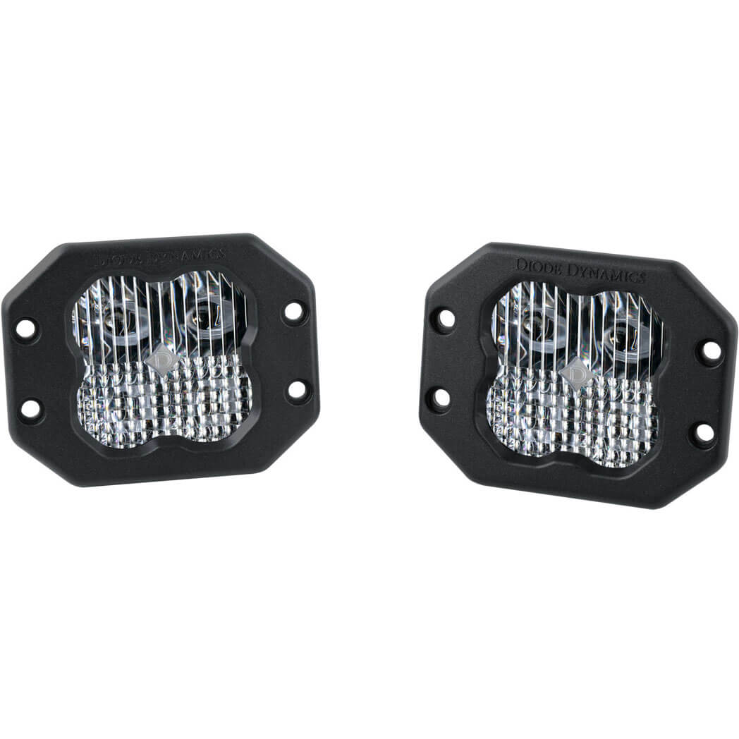 Diode Dynamics SS3 Pro RBL Flush LED Pods (White, Combo, Pair/2) | DIO ...