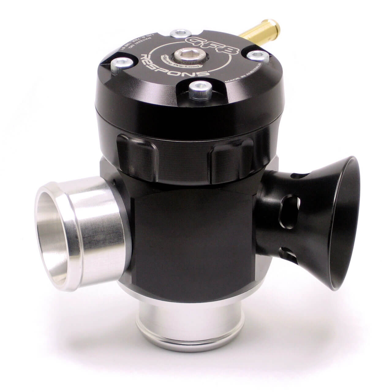 GFB RESPONS TMS Blow Off Valve (33mm Inlet, 33mm Outlet), '03-'15 EVO 8 ...