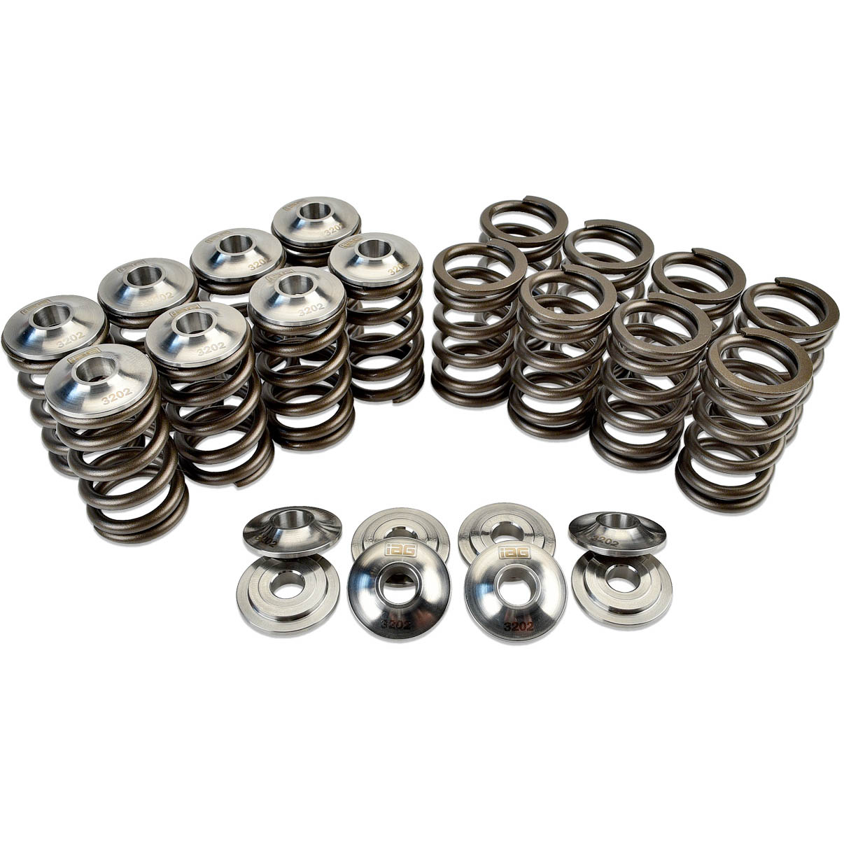 IAG Single Valve Spring & Titanium Retainer Set, '02-'14 WRX & '04-'21 ...