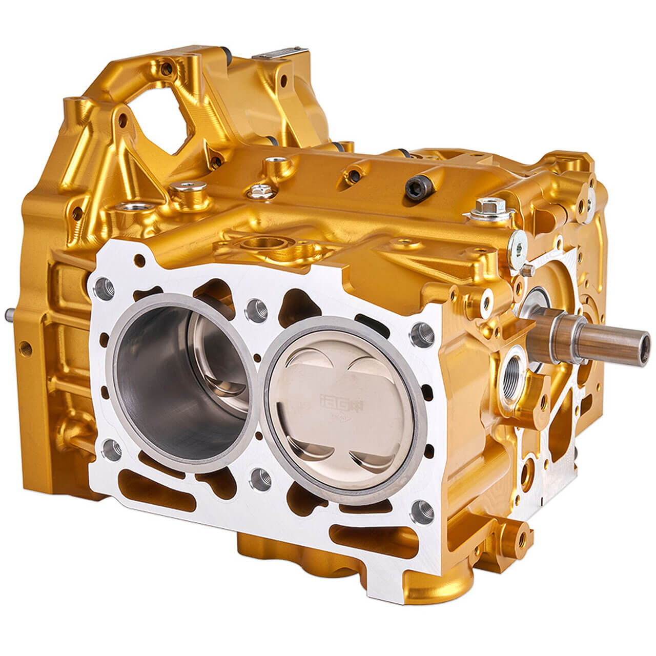 IAG Crest Stage X 2.5L Subaru Billet Aluminum Short Block, '02-'14 WRX ...