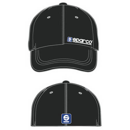 Sparco Hat (Small/Medium, Black) | SP13N
