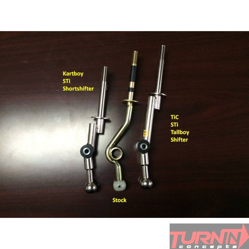 Turn In Concepts Tallboy STi Shifter Lever, 2004-2021 STi